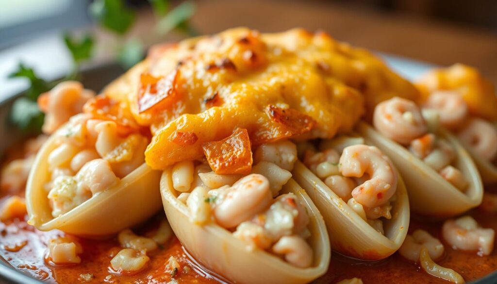 seafood stuffed shells